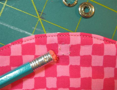 Leslie S Art And Sew How To Set A Snap Without Crying