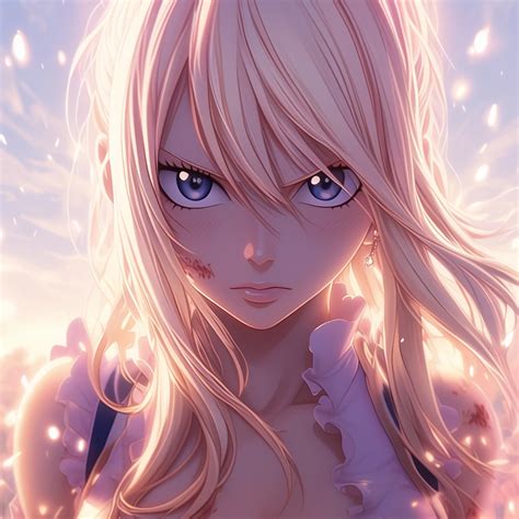 Fairy Tail Lucy Heartfilia Pfp Shy Afterglow Subtle Earring Animepfp