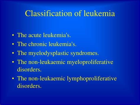 Ppt Introduction To Leukemia Powerpoint Presentation Free Download