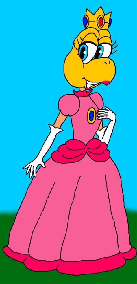 Peach Koopa Head By Samuel600 On Deviantart