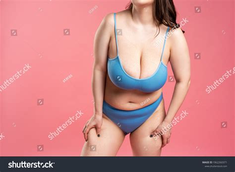 Photo De Stock Fat Woman Very Large Breasts Blue 1962260371 Shutterstock