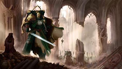 40k Dark Angels Art
