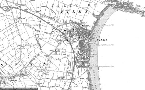 Old Maps Of Filey Yorkshire Francis Frith