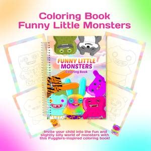 Fuggler Coloring Book Etsy