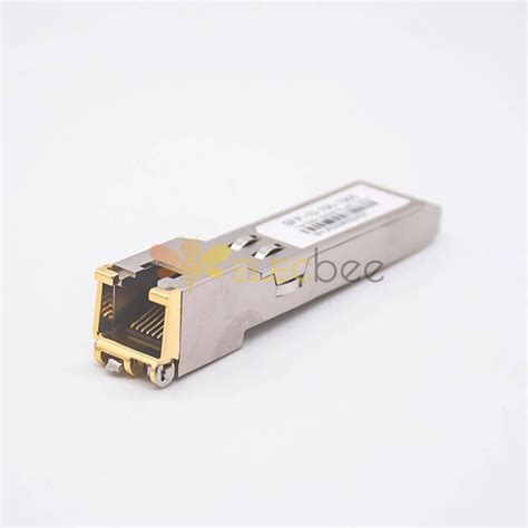 Sfp Electrical Interface Rj45 Sfp 10 100 1000 100m Ddm Electric Port Module