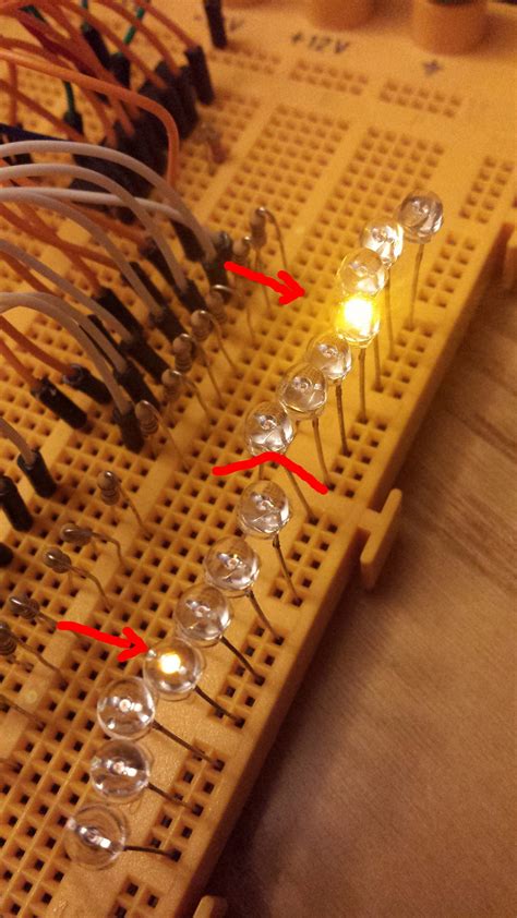Led Multiplexing Problem With Arduino Max7219 E Bjt Electrical