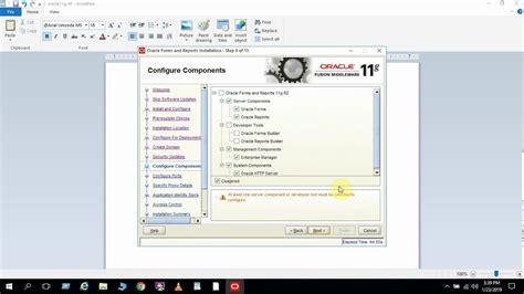 How To Install Oracle 11g Fusion Middleware Youtube