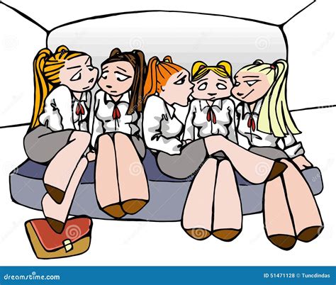 School Bus Stock Vector Illustration Of Inside Education 51471128