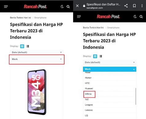 Cara Cek Spesifikasi HP Infinix Yang Paling Mudah Rancah Post