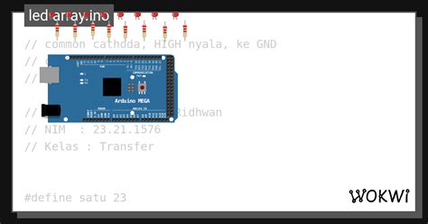 Katoda Led Wokwi Esp32 Stm32 Arduino Simulator