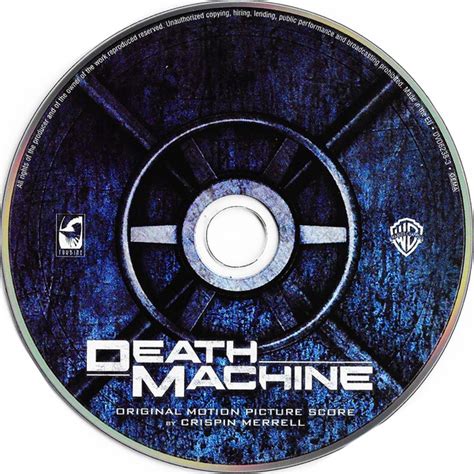Crispin Merrell Death Machine Original Motion Picture Score 2015 Region B Blu Ray Discogs