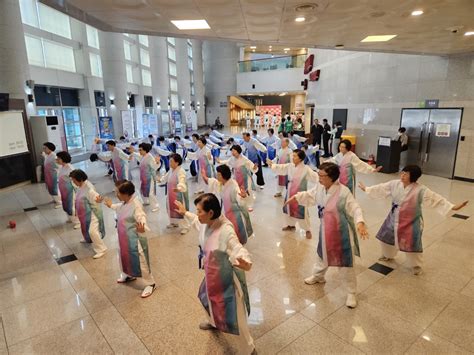 경기도생활체육대축전 기체조 페어플레이상 수상 이천시 청미노인복지관