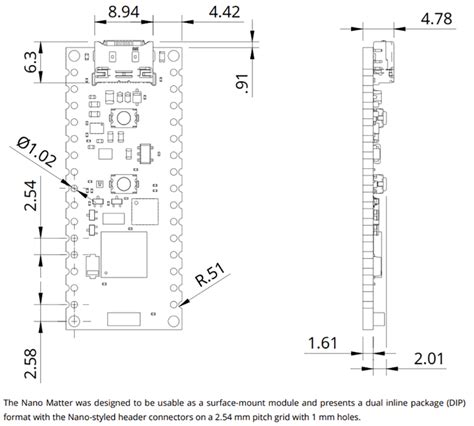 Abx00137 Nano Matter Board Arduino Mouser