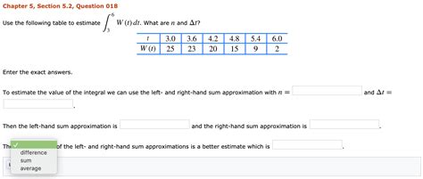 Solved Chapter 5 Section 5 2 Question 018 6 Use The