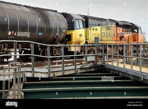 Colas Rail Freight Class 70 Loco 70815 Hauling The 1005 Colas Ribble