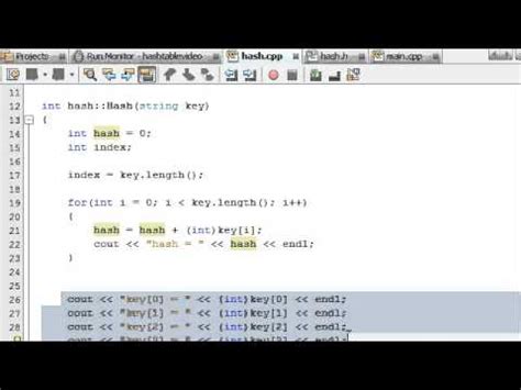 How To Create A Hash Table Project In C Part Defining The Hash Function YouTube