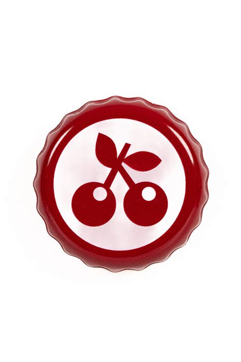 Fallout Bottle Cap Series Nuka Cherry With Collectible Tin Bethesda International Gear Store