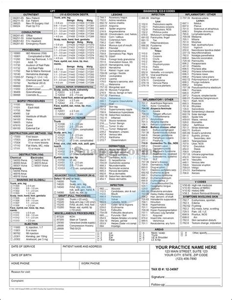 Medical Billing And Coding Forms