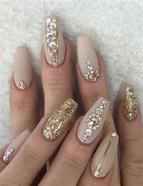 50 Rhinestone Nail Art Ideas Art And Design