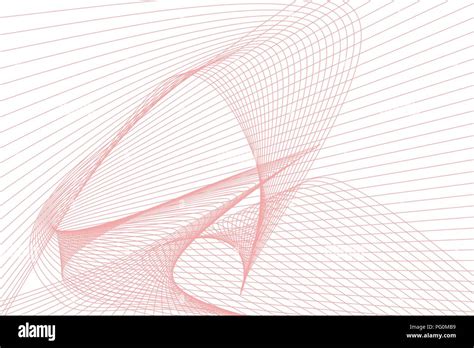 Abstract Colored Geometric Line And Curve Pattern Good For Web Page