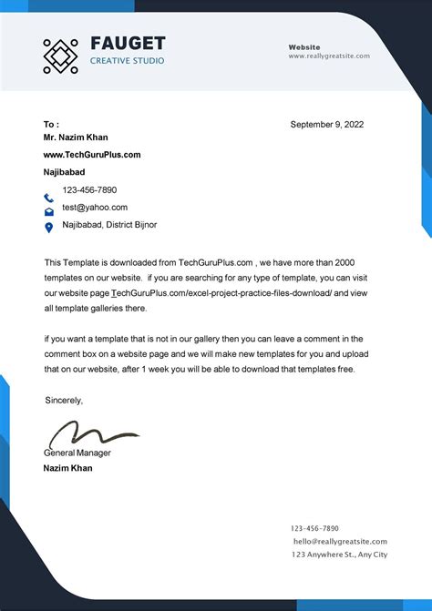 Legal Letterhead Templates Free