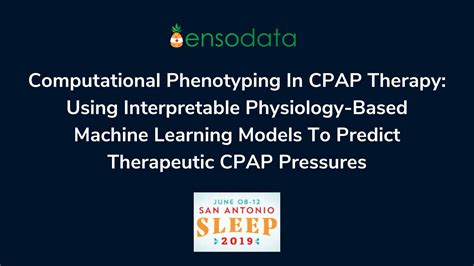 Computational Phenotyping In Cpap Therapy Using Interpretable Physiology‑based Machine Learning