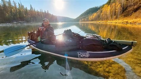 Река МАНА. Сплав поздней осенью - YouTube