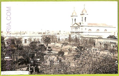Af1136 Argentina Vintage Postcard Zarate Plaza Mitre Ebay