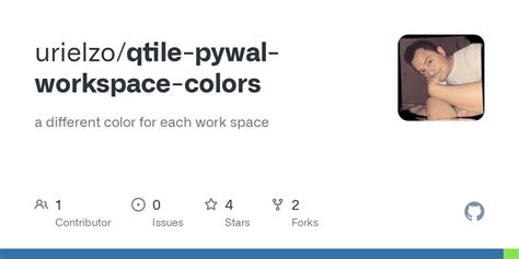 github urielzo qtile pywal workspace colors a different color for