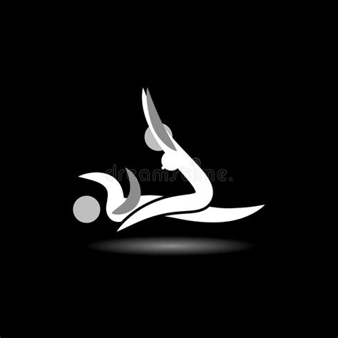 Kama Sutra Sex Pose Man And Woman In Love Yoga Time To Sex Vector