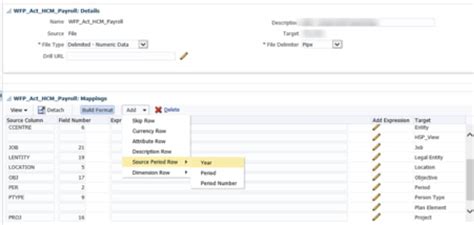 Loading Multi Period Row Data In Oracle Epm Cloud Data Management