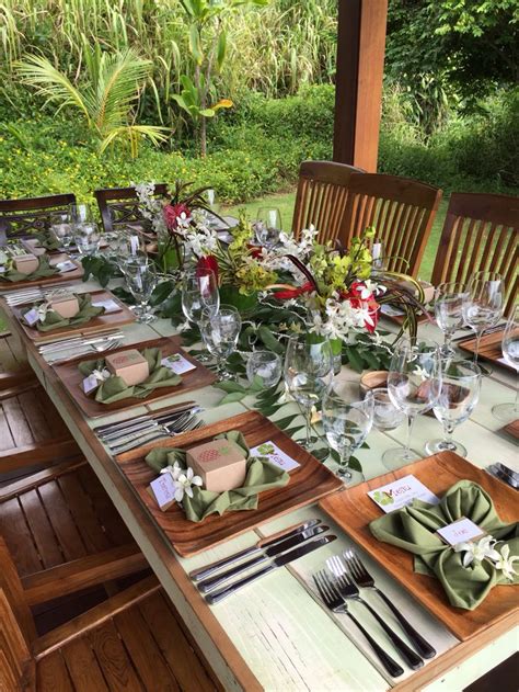 Upscale Luau Themed Dinner Party Dinner Party Themes Luau Theme
