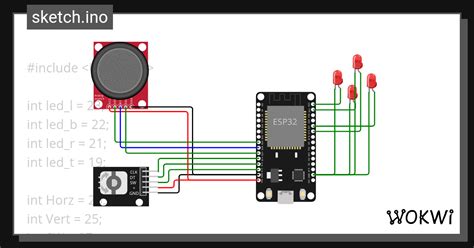 ESP32 ButtonBox Wokwi ESP32 STM32 Arduino Simulator