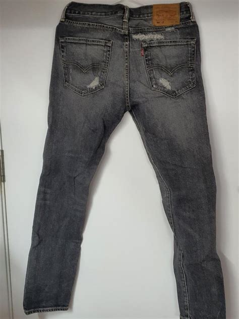 Levi Ripped Jeans Mens Fashion Bottoms Jeans On Carousell