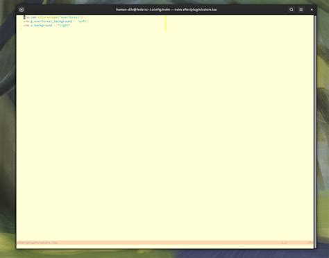 Neovim On Fedora Fedora Magazine