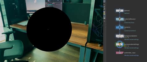 Why The Background Image Is Not Visible In The Refraction Lighting Rendering Solaris