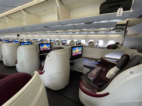 Review Qatar Airways A380 Business Class Lhr Doh The Alviator