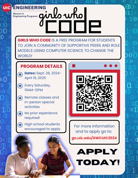 Girls Who Code At Uic Club Women In Engineering Programs University