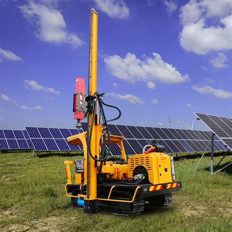Multi Functional Mini Pile Driver Tracked Hydraulic Pile Driver Pile