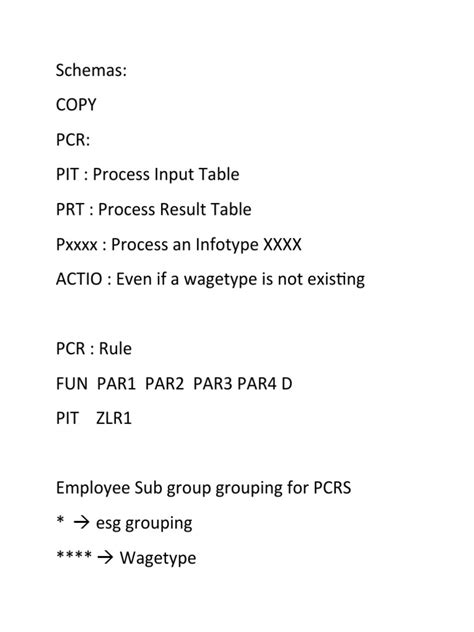 Sap Hcm Pcr Pdf