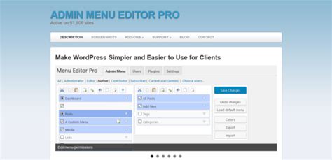 Admin Menu Editor Pro With All Addons CreativeSea