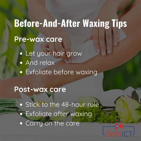The Right Before And After Wax Care Into Your Routine Means You Can