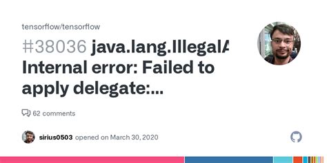 Javalangillegalargumentexception Internal Error Failed To Apply Delegate Attempting To Use