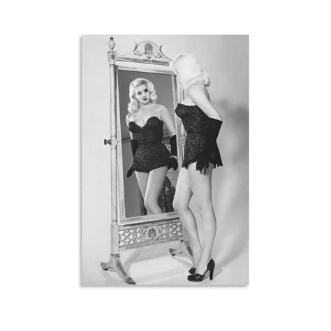 Uniquely Beautiful Actresses Diana Dors Sexy Poster Room Aesthetic Poster Print Art Wall