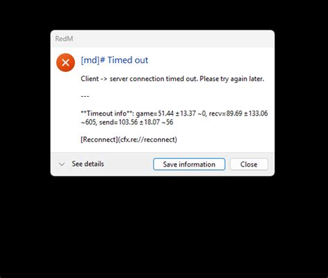 stuck on infinite loading server variables redm client support