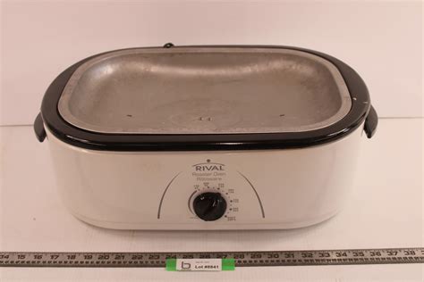 Rival Roaster Oven Bodnarus Auctioneering