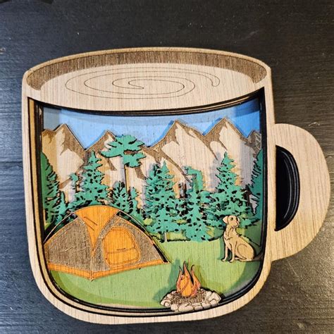 Multi Layered Svg File Create Frame Etsy