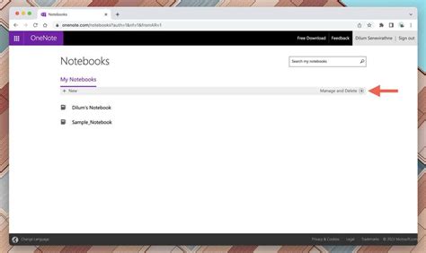 How To Delete A Notebook In Microsoft OneNote