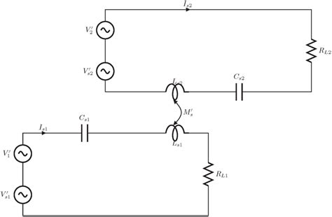 Equivalent Circuit Of Two Mutually Coupled Series Compensated Download Scientific Diagram