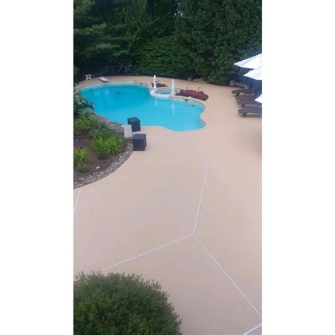 Encore Coatings Cool Pool Deck Coating Semi Gloss Textured Resurfacer
